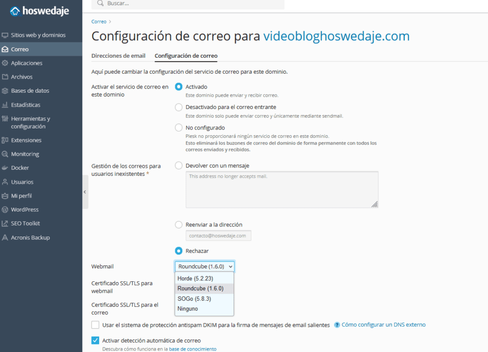 ¿Qué es SOGo Webmail? - Hoswedaje