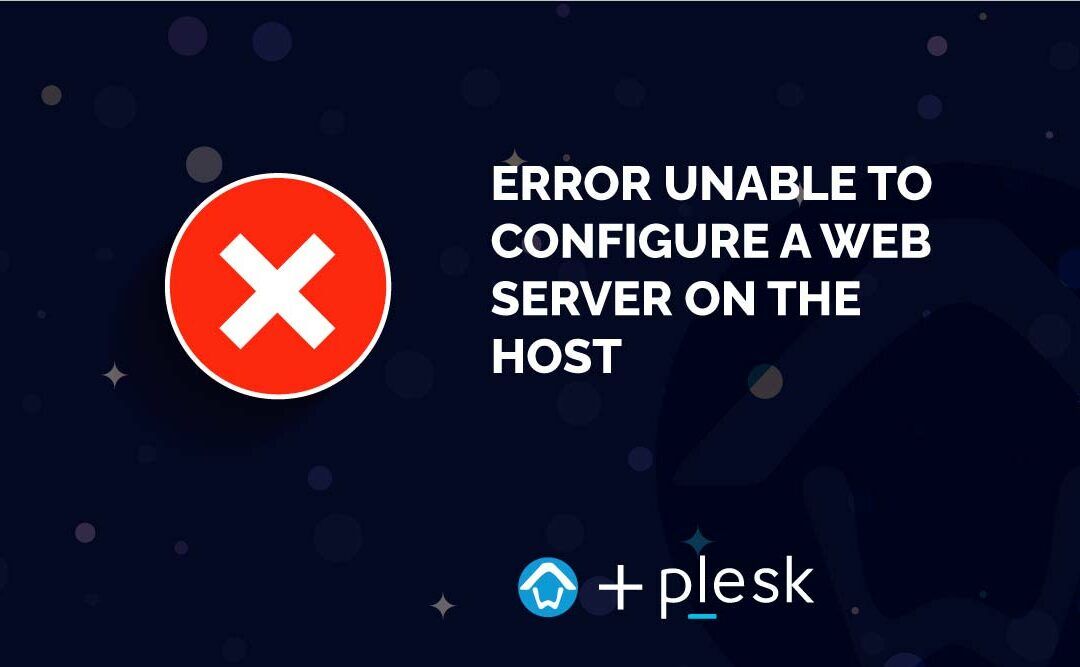 Error Unable to configure a web server on the host - Hoswedaje